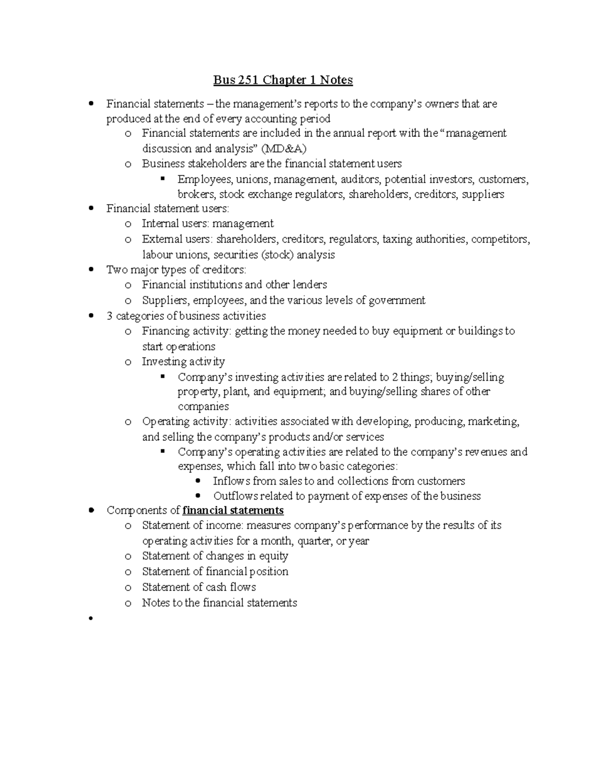 bus-251-chapter-1-notes-bus-251-chapter-1-notes-financial-statements