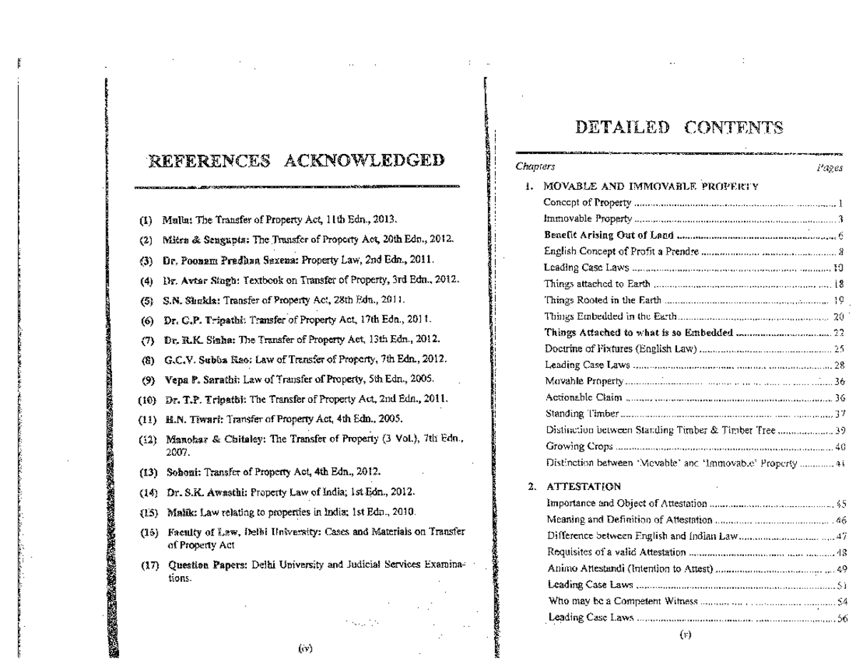 Property singhal dukki - Property Law - Studocu