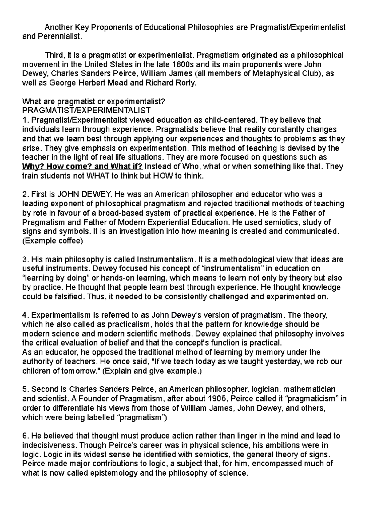 Script on Report MAED102 - Another Key Proponents of Educational ...