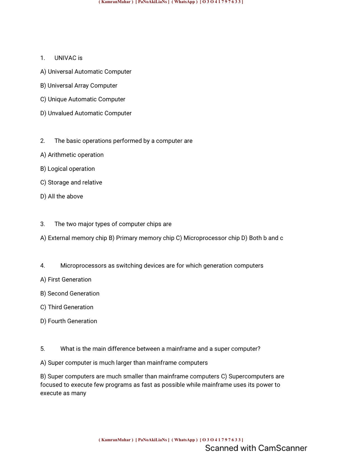 588 cs mcqs - 588 cs mcqs.pdf - Drug Therapy & Rehabilitation - Studocu