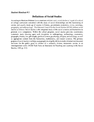 Assignment Unit#1 - Pakistan Studies - Teaching of Social Study B (Hons) 4th Semester Assignment ...