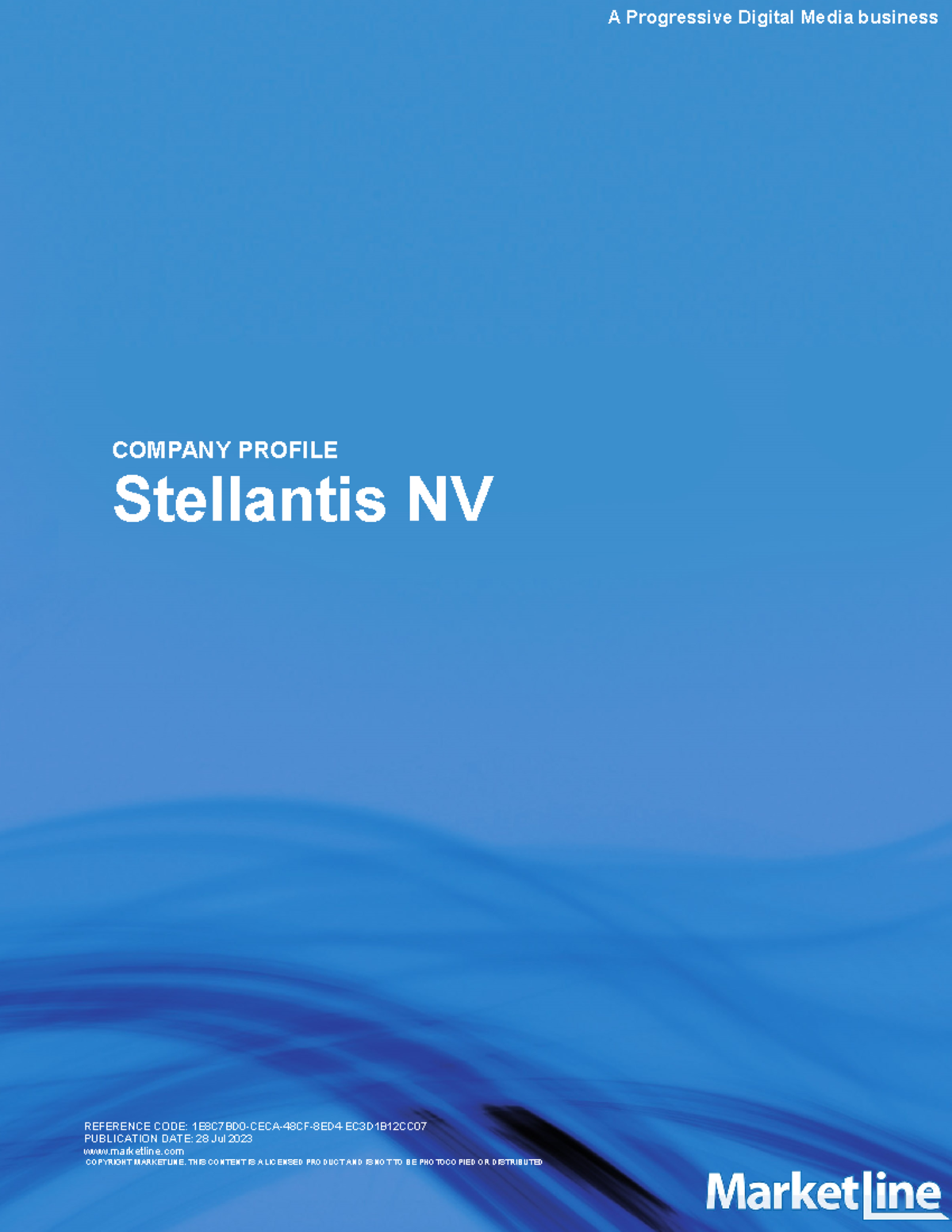 Stellantis swot analysis - COMPANY PROFILE Stellantis NV REFERENCE CODE ...