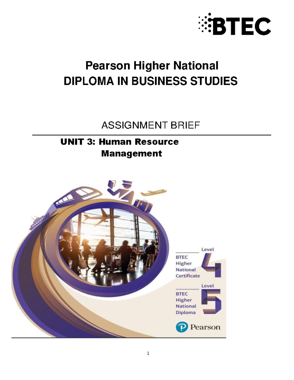 Human Resource Management Learning Outcome Three - Pearson Higher ...