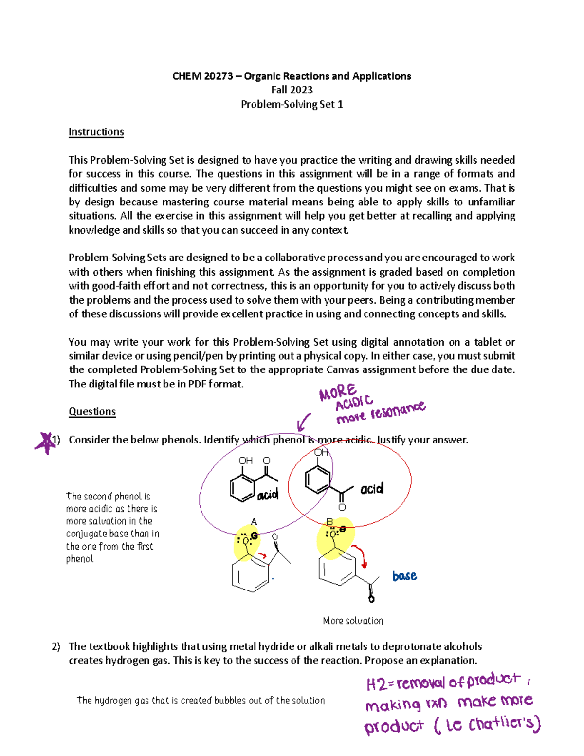 Problem-Solving Set 1 - The questions in this assignment will be in a range of formats and - Studocu