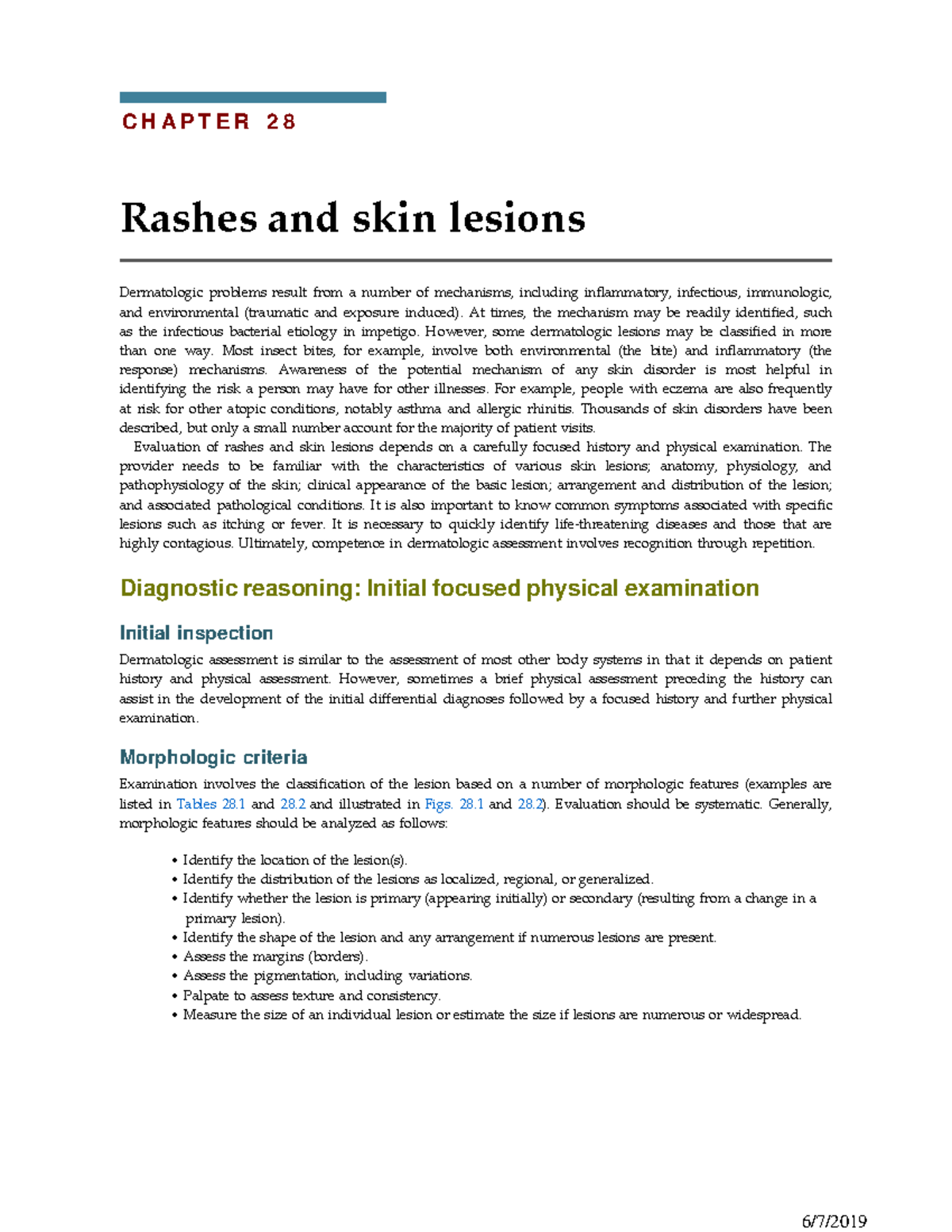 Rashes wk4 nurs6512 - Discussion ...