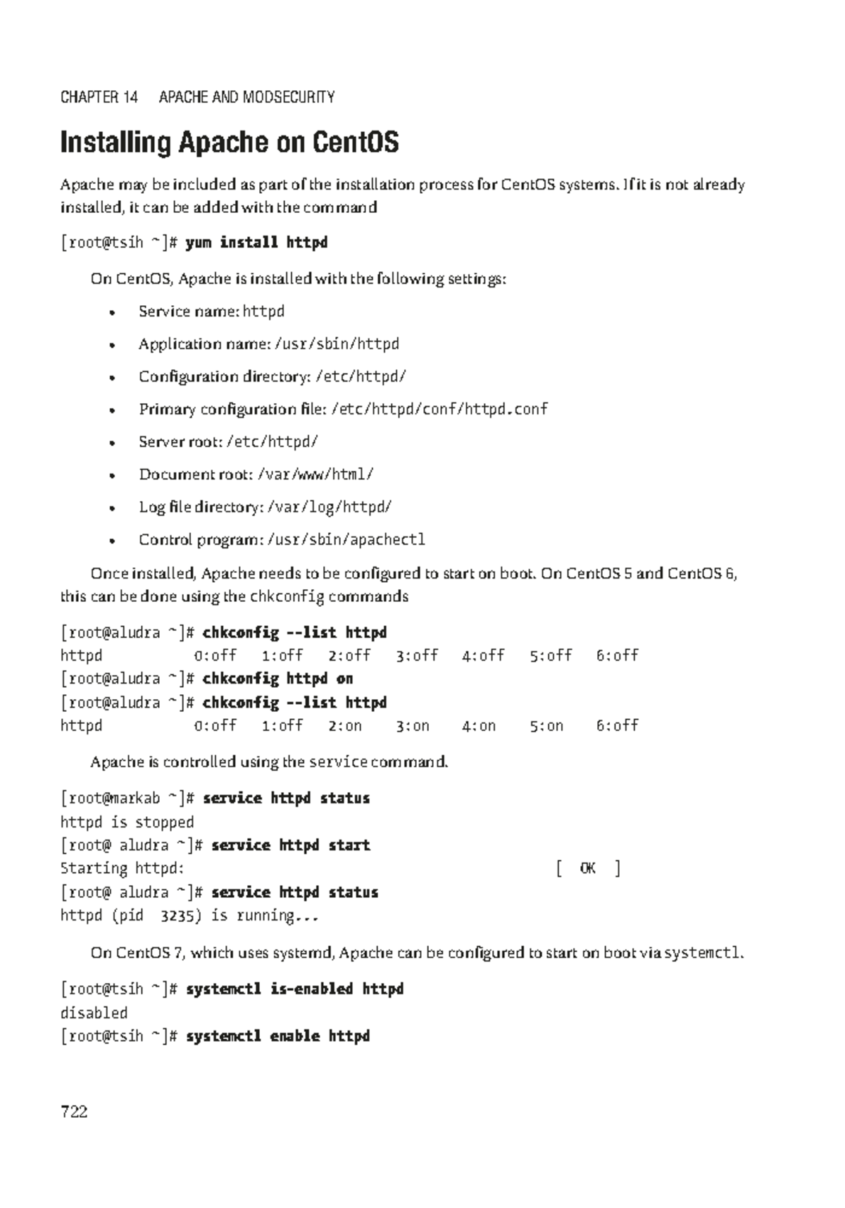 Cyber Operations-107 - Installing Apache on CentOS Apache may be included as part of the - Studocu