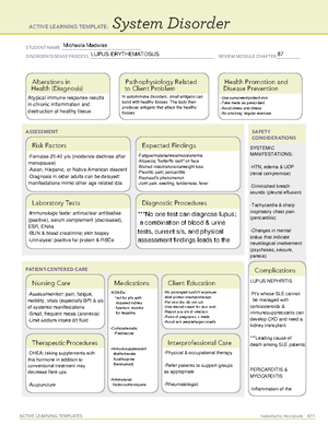 Osteoarthritis - ATI active learning template: Musculoskeletal System ...