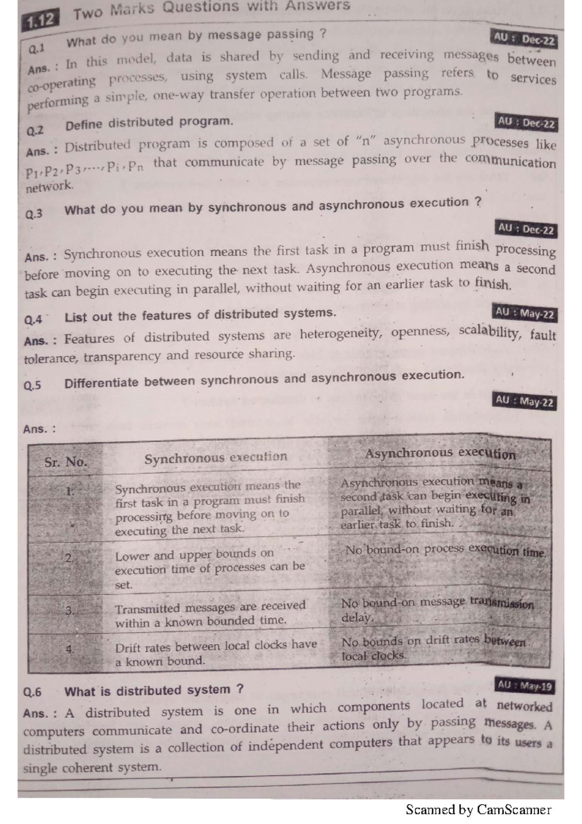 2 marks 16 marks - notes - Digital principal and computer organisation ...
