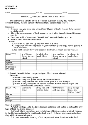 q3 science 10 activity sheet sperm journey - SCIENCE 10 QUARTER 3 Name ...