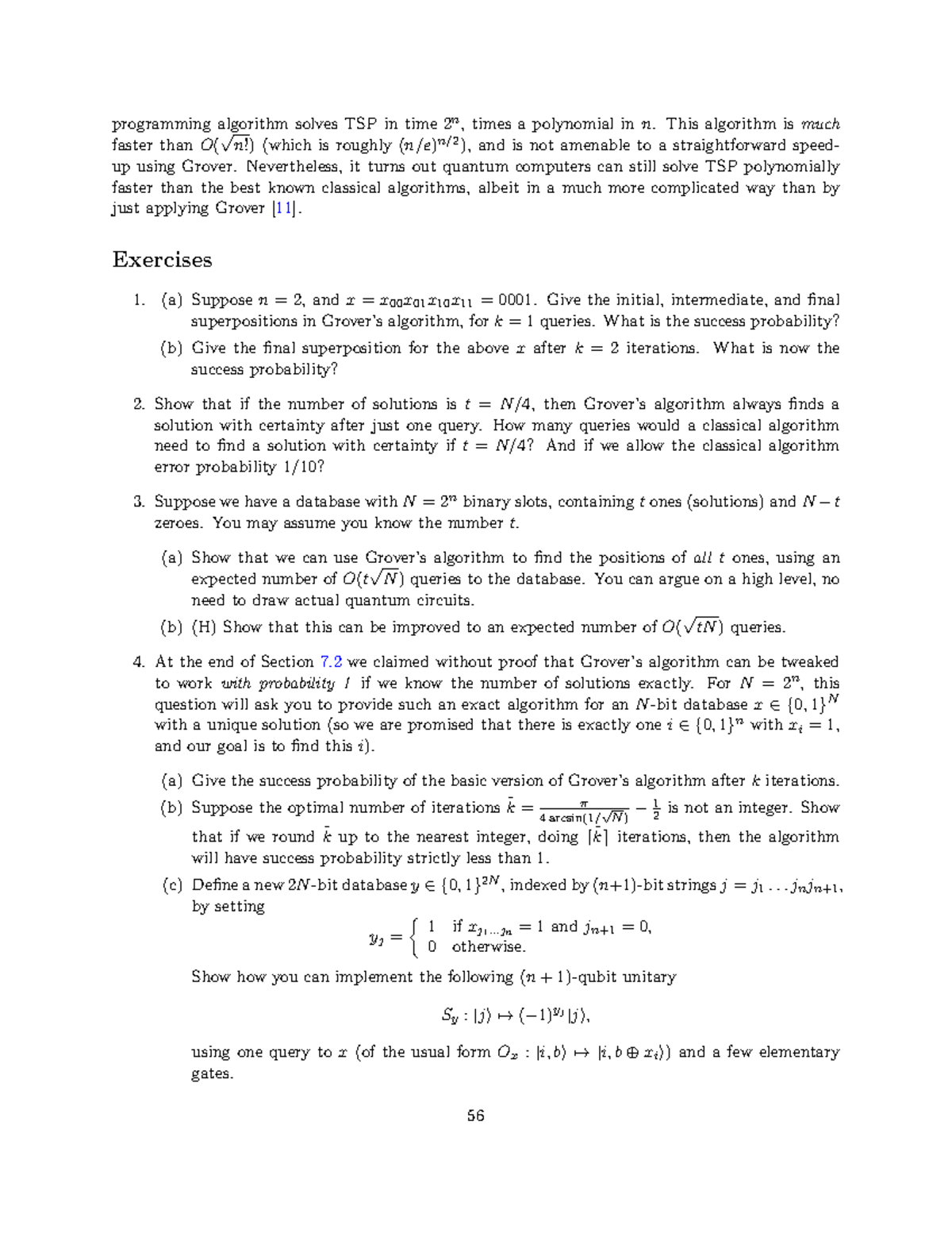 Quantum Computing Lecture Notes 6 10 Programming Algorithm Solves 1464