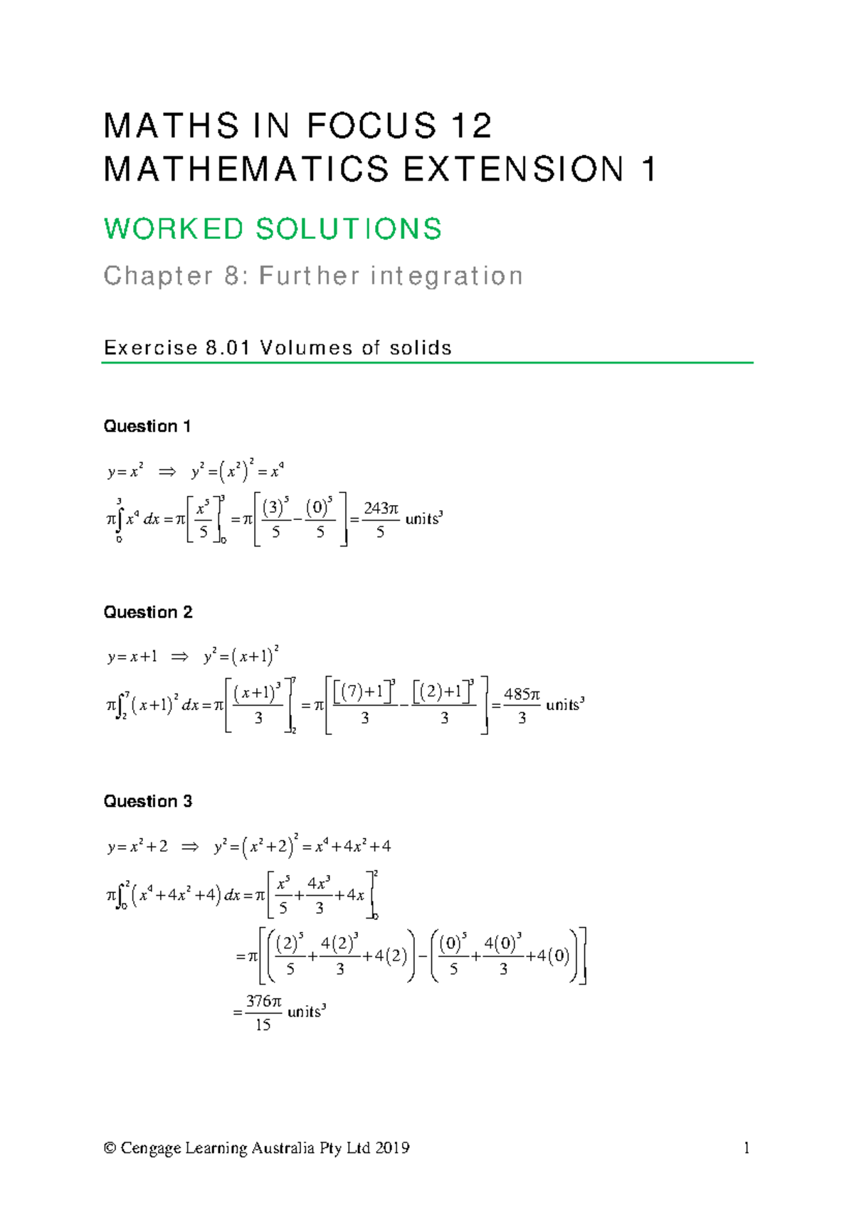 Cmis12ws000299 - worked sols - MATHS IN FOCUS 12 MATHEMATICS EXTENSION ...