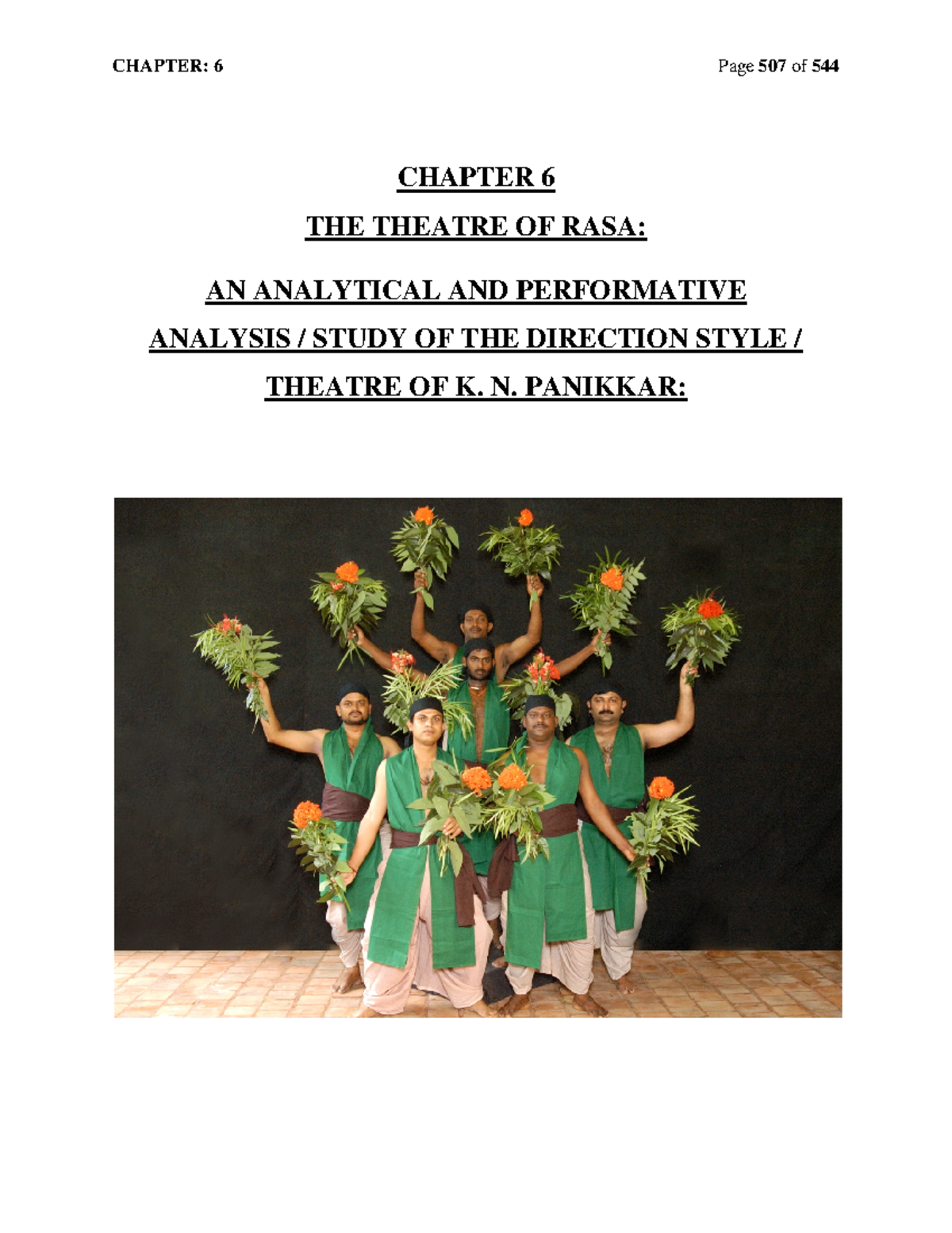 12 Chapter 6 - Maxism - CHAPTER 6 THE THEATRE OF RASA: AN ANALYTICAL ...