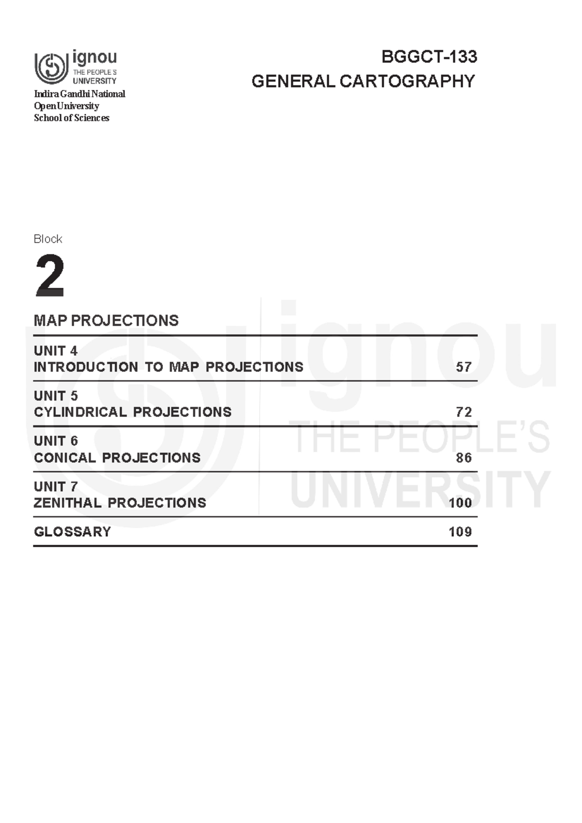 Block-2 - %**&7 (1(5$/ &$5725$3+