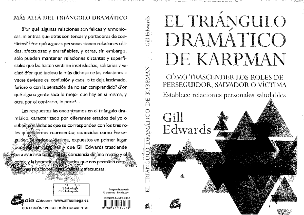 Triangulo dramatico de karpman-1 - Psicofarmacologia - Studocu