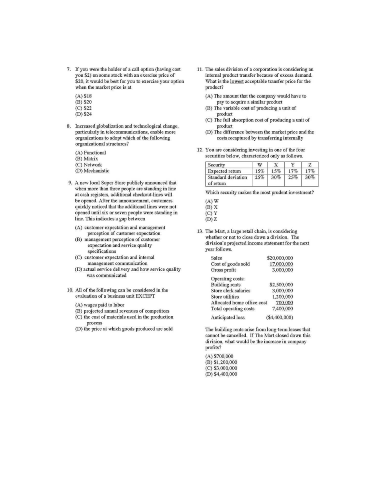Q1 - Econ 1055 q6 - Studocu