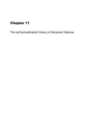 Chapter 3 African perspectives of personality - Therefore, the ...