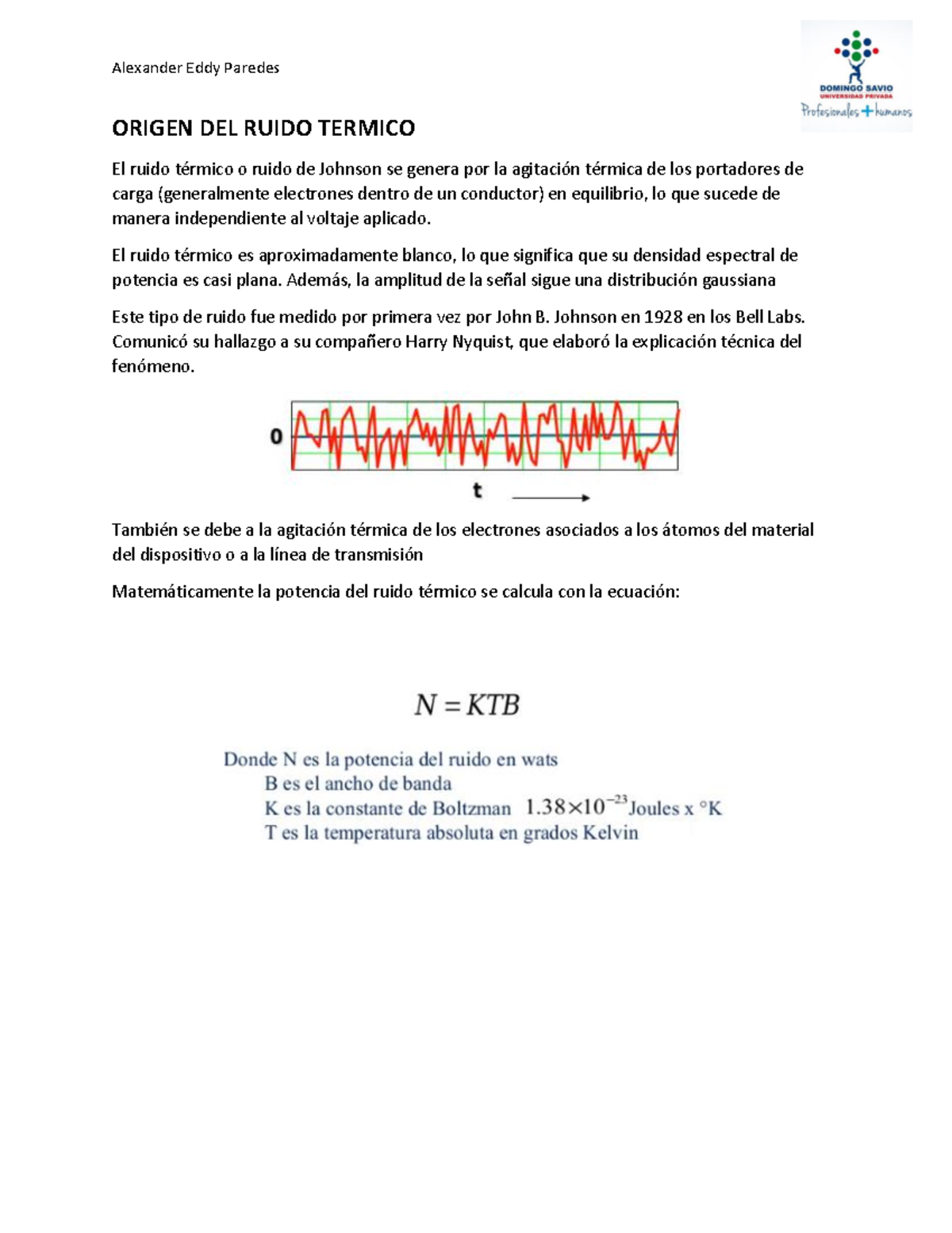 Ruido termico Alexander Eddy Paredes - Warning: TT: undefined function ...