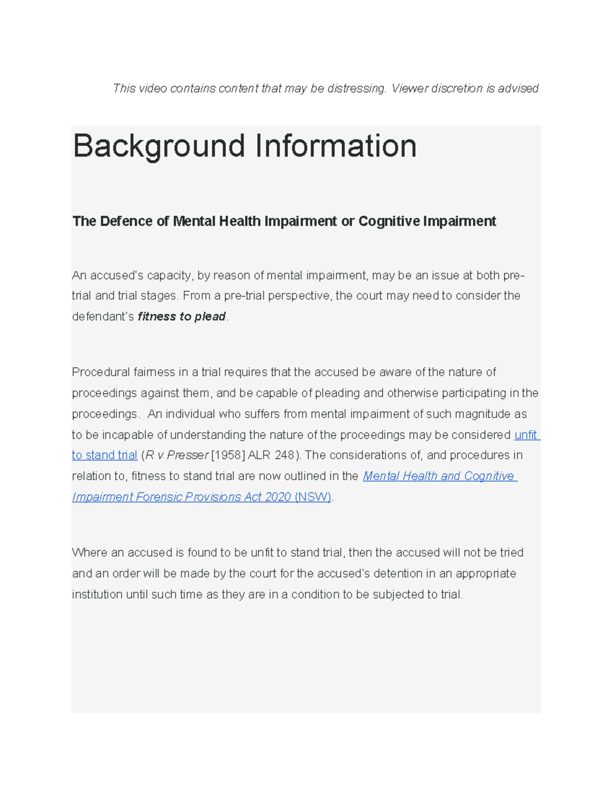 Class 11B Participation - This video contains content that may be ...