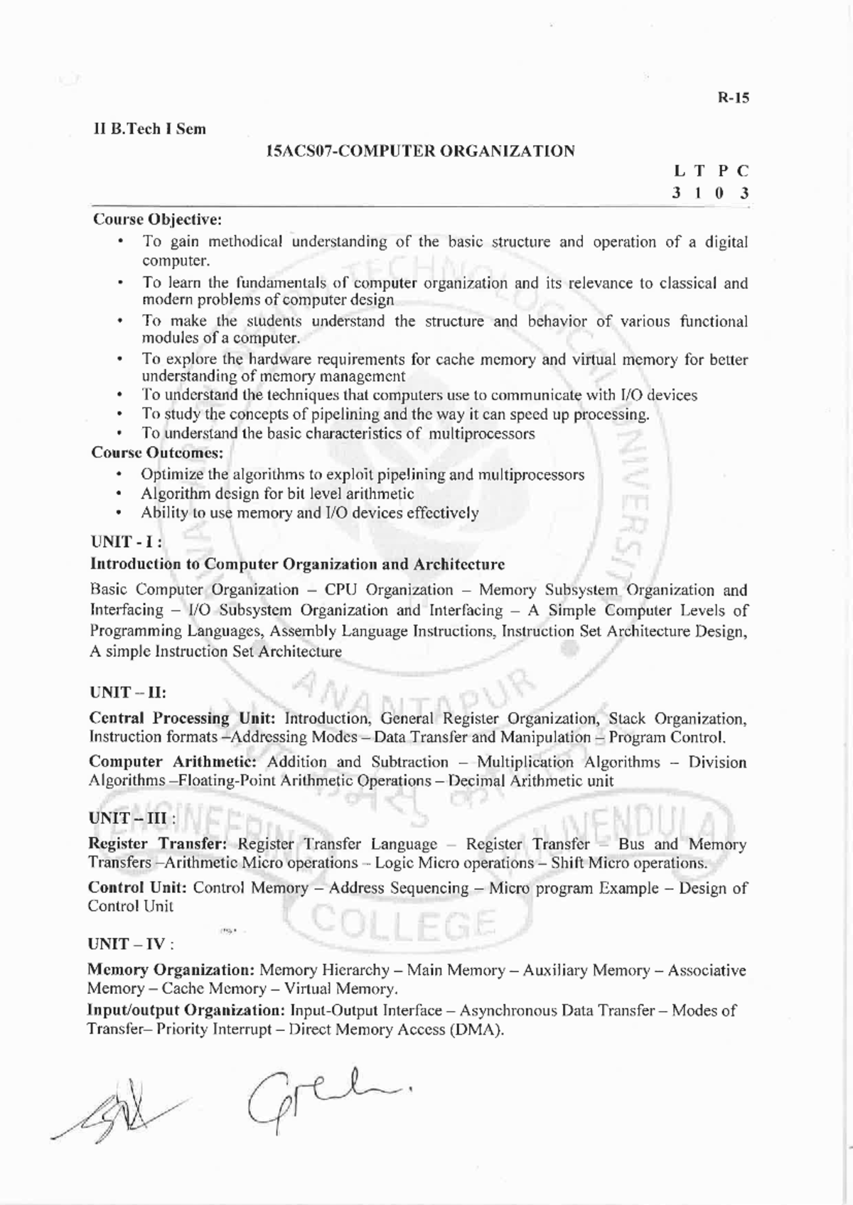 Computer Organization - computer organization and architecture - Studocu