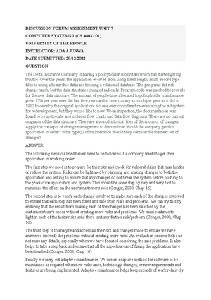 [Solved] Using Table 616 in The New Software Engineering text as a guide - Software Engineering ...