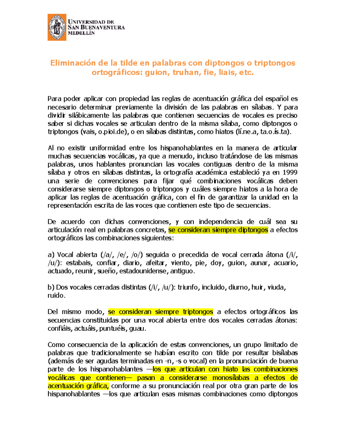 Eliminacion-tilde - rwerw - EliminaciÛn de la tilde en palabras con ...