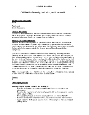 MMI 606 Syllabus - Content management - MMI 606 Content Management ...