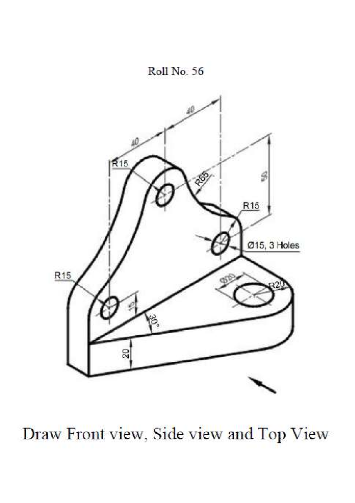 54 - CA4 of mec 136 diagram - Engineering graphics and digital ...