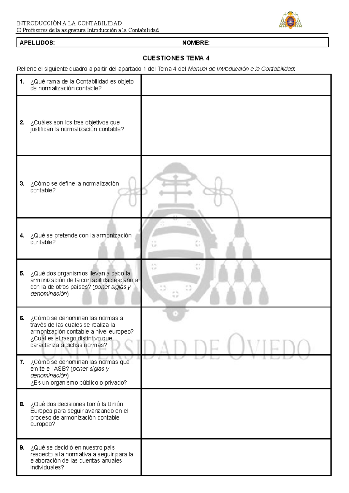 ECO 23-24 Cuestionario TEMA 4 Enunciado - INTRODUCCIÓN A LA ...