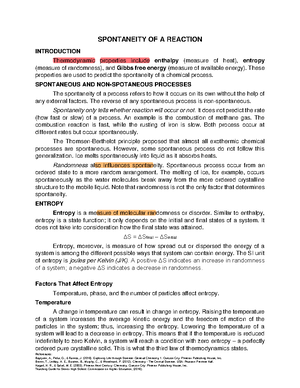 1.Chemical Equilibrium - References: Baguio, S. M., & Butaran, R. M ...