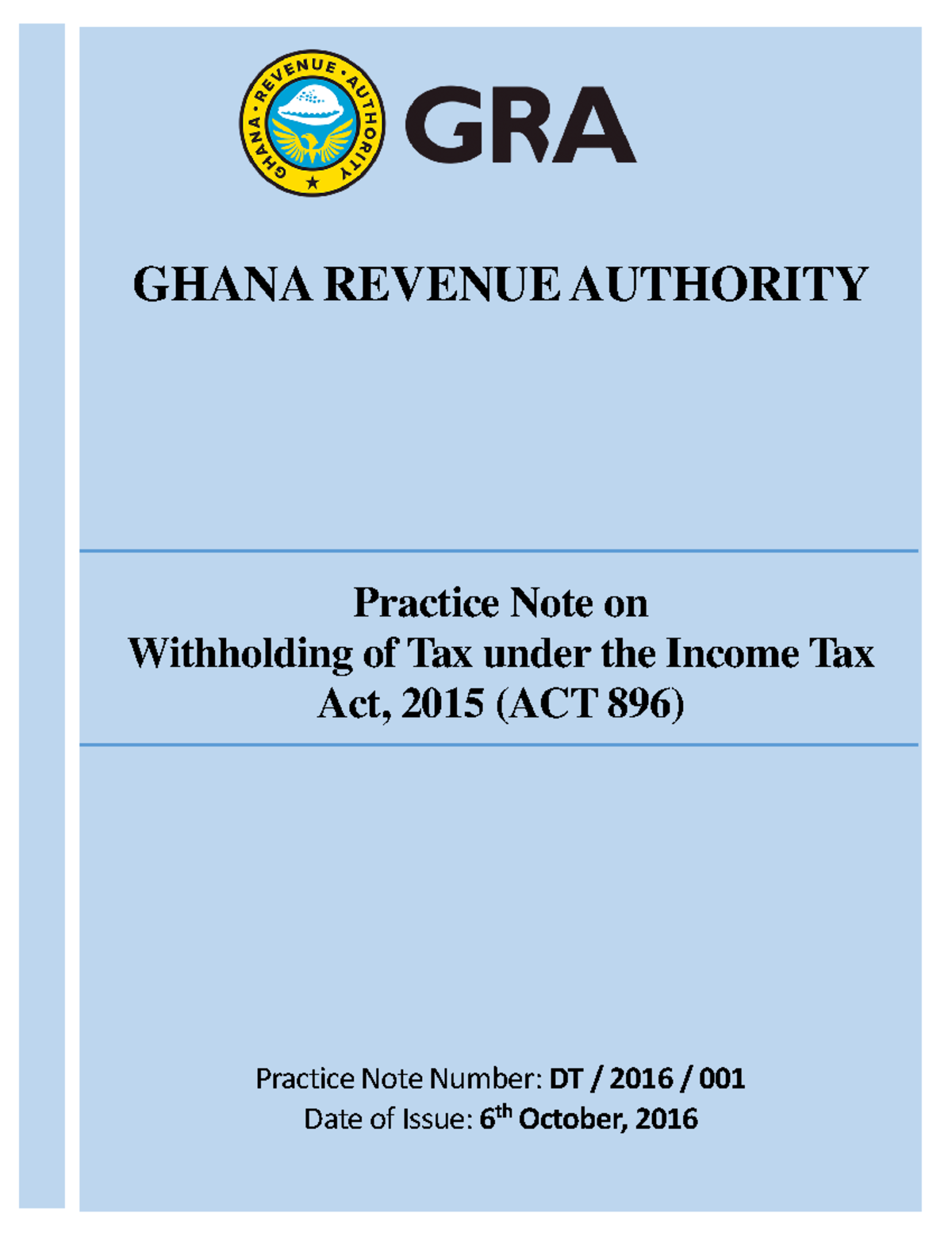 Practice Note on Withholding of Tax - Practice Note on Charitable ...