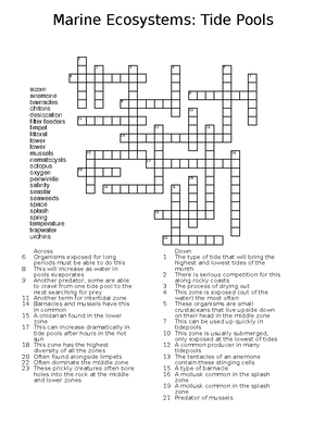 Mangroves Student WS - Worksheet - Studocu