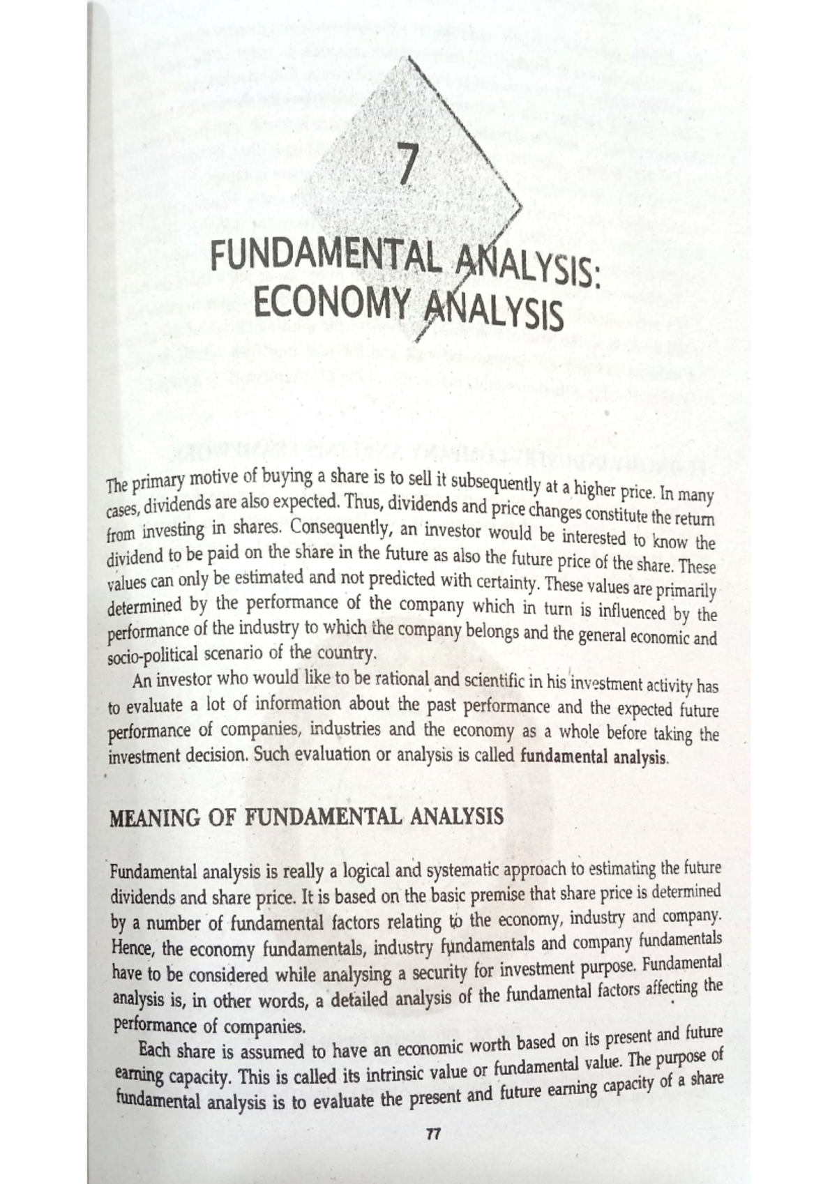 3. Analysis of Equity Securities (Fundamental Analysis) - Investment ...