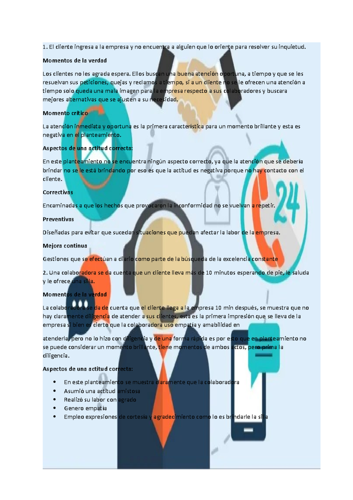 Servicio AL Cliente SENA - El cliente ingresa a la empresa y no ...