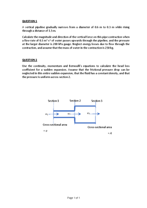 Lab Report-Air Flow - Lab Report on the Air Flow experiment. - AIR FLOW ...