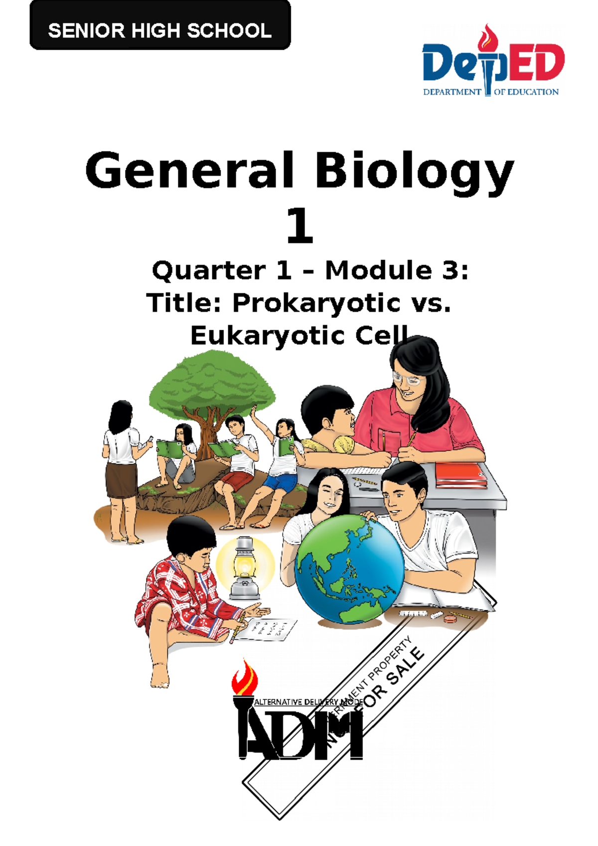 ADMModule Grade 12 Quarter 1(STEM BIO12-Ia-c-3) - General Biology 1 ...