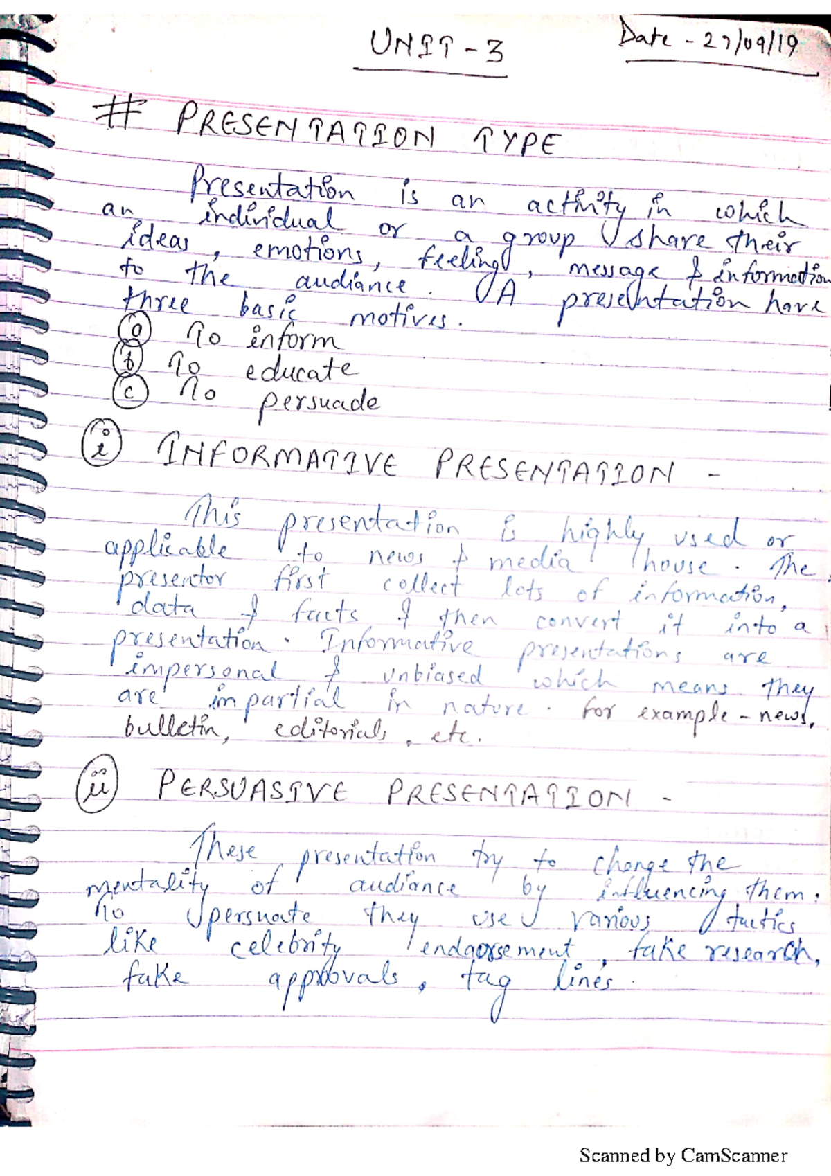 TC UNIT 3 - B.tech - Studocu