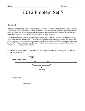 Solution to Problem Set 1 - Solutions to 7 Problem Set 1 Question 1 a ...
