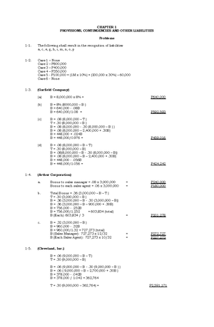IA3 - Chapter 4 - CHAPTER 4 INCOME TAXES Problems 4-1. 1. C 6. D 11. C 2. D 7. C 12. B 3. B 8. A ...