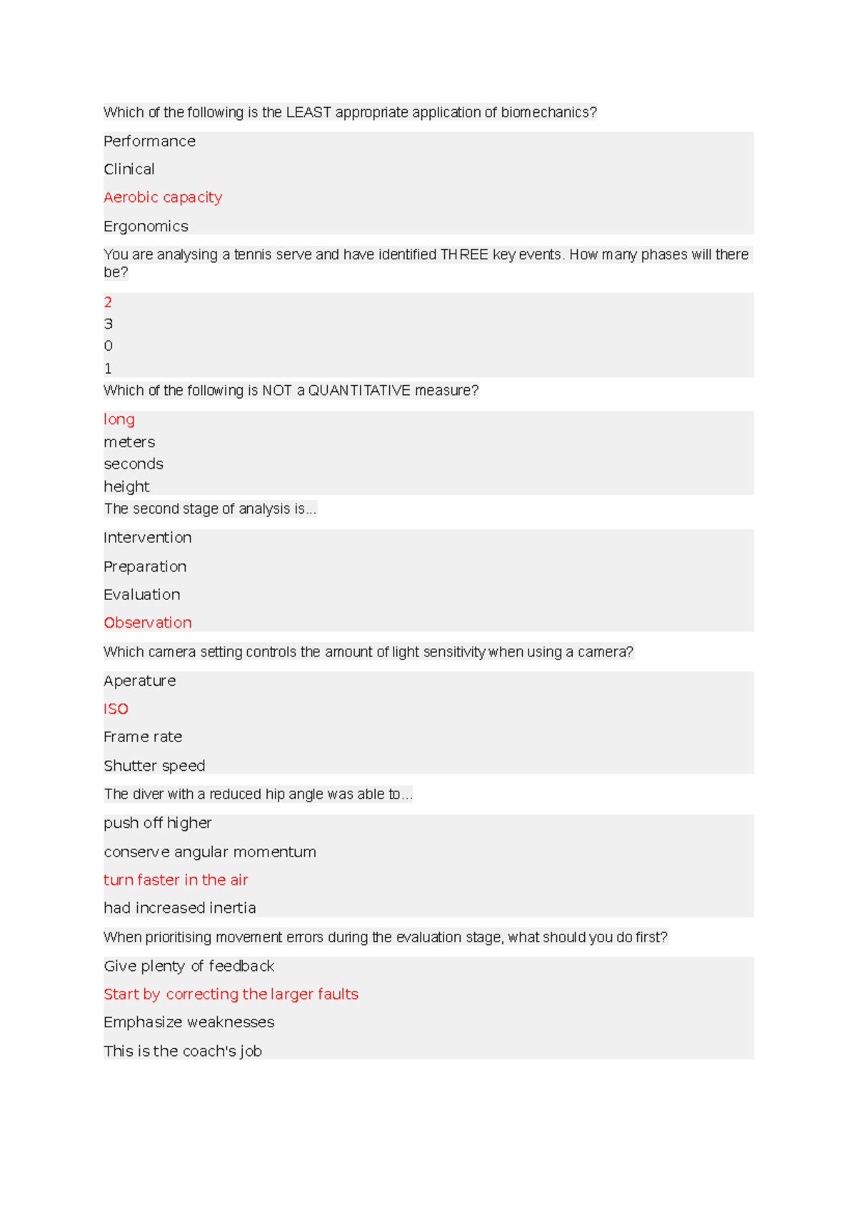 Sample/practice exam 2020, questions and answers - Which - Studocu