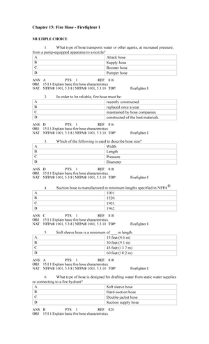 FIRE Department Abbreviations AND Acronyms - FIRE DEPARTMENT ...