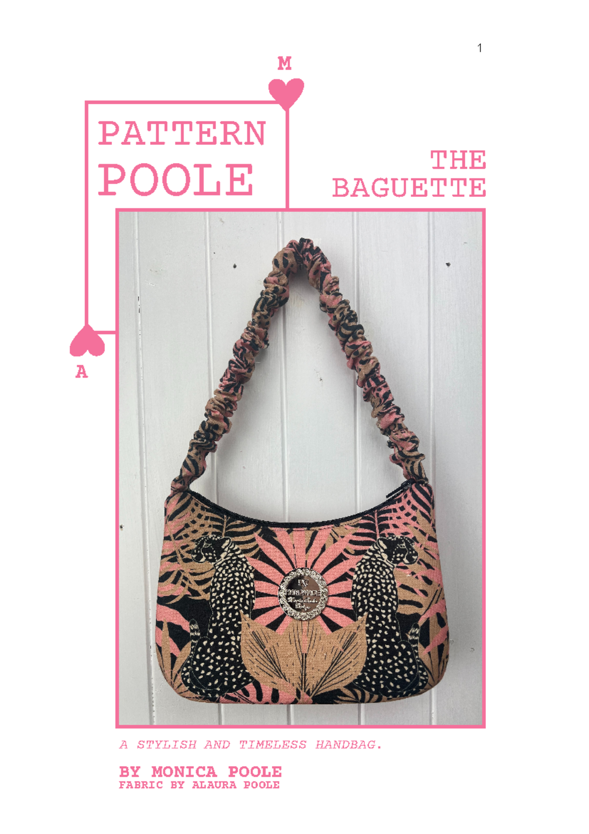 Pattern Poole Baguette PDF Pattern - PATTERN THE POOLE BAGUETTE M ####### A A STYLISH AND ...