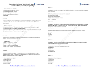 [Solved] How is the 2nd element in an array accessed based on pointer - Comprehensive Course ...