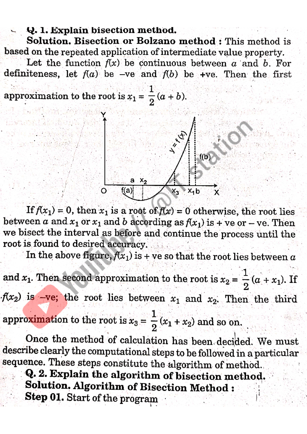 Numerical methods - notes - computer fundamental and office automation ...