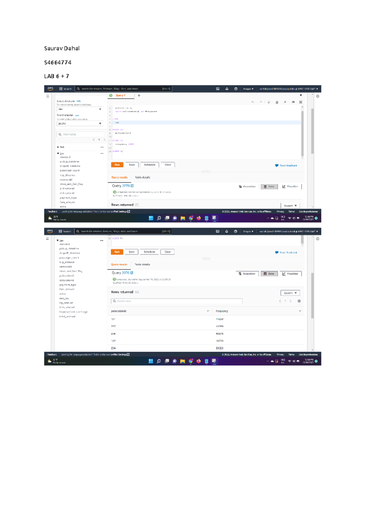 Lab 6+7+8 - Part of assignment - NIT1201 - Saurav Dahal S LAB 6 + 7 - Studocu