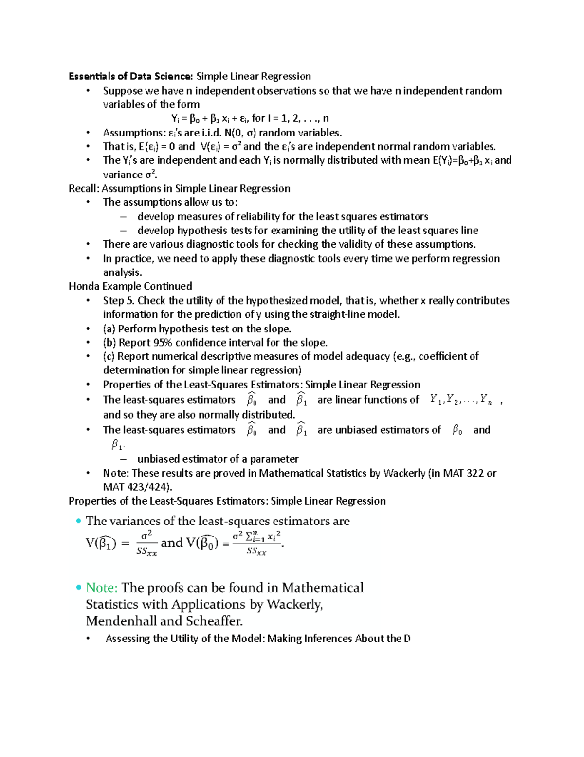 Inferences notes - Dr. Regis - Essentials of Data Science: Simple ...