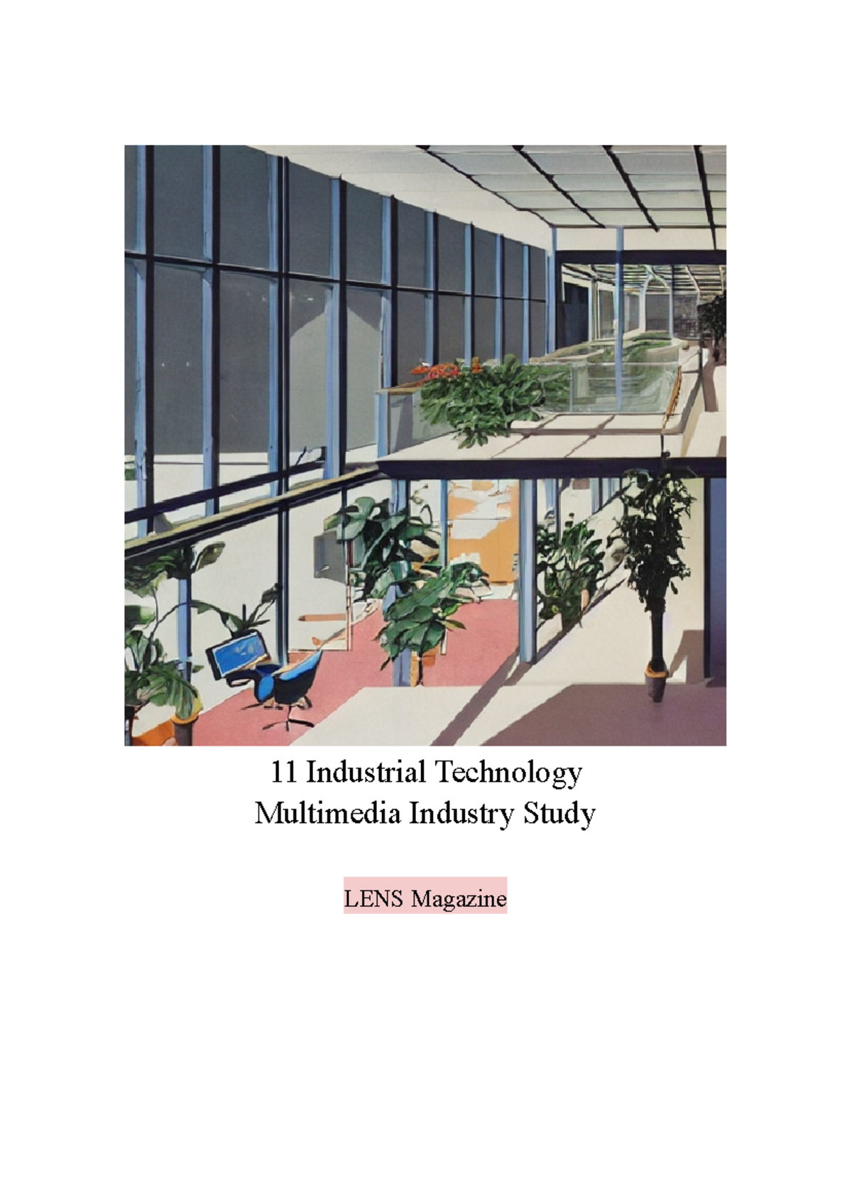 Multi Media Term 1 Folio - 11 Industrial Technology Multimedia Industry ...