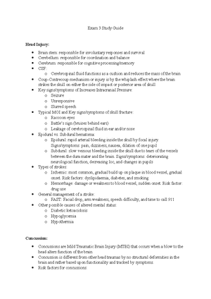 Emergency Mid Term Study Guide - Mid Term Study Guide: CHAPTER 10 ...