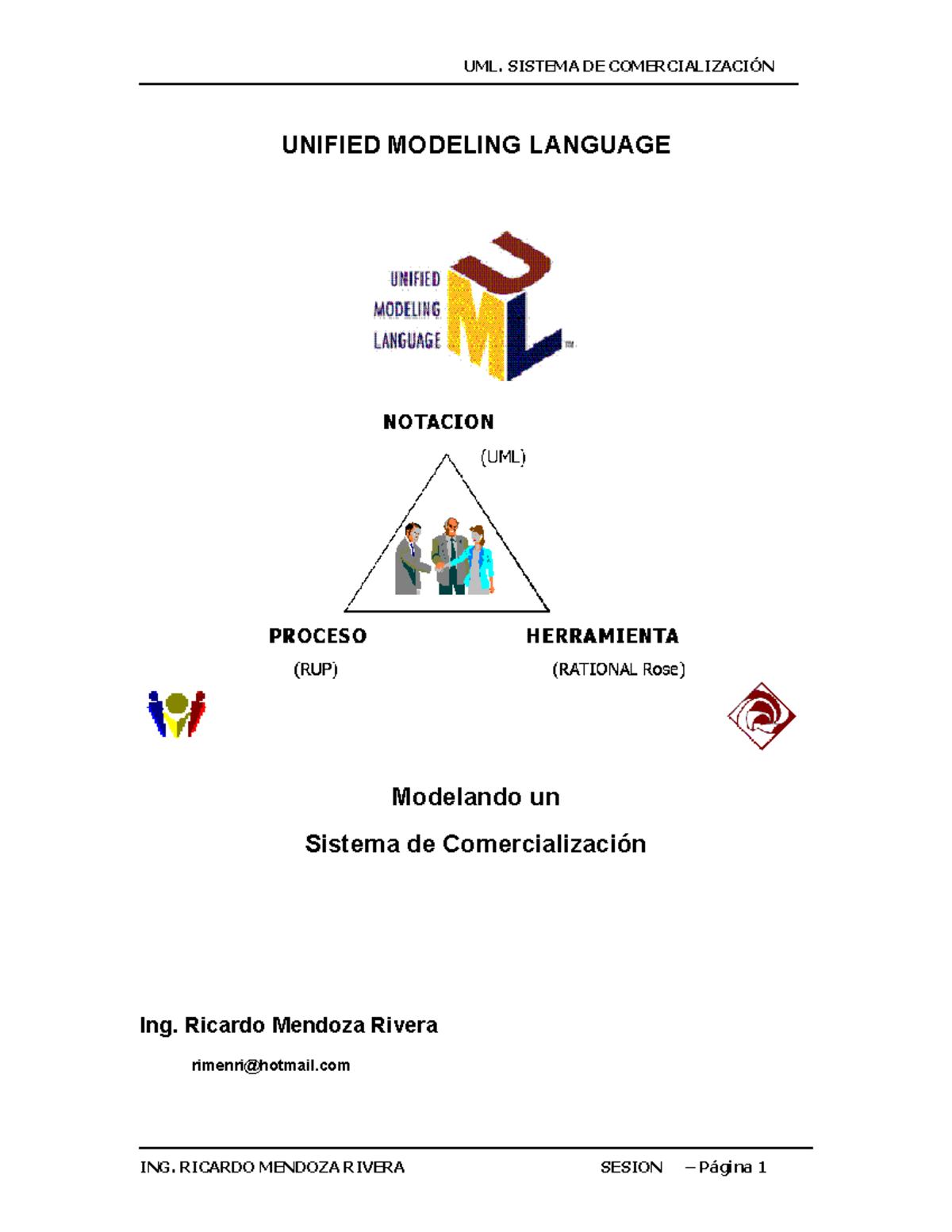 Guia Lab UML-General - UML - UNIFIED MODELING LANGUAGE Modelando un ...