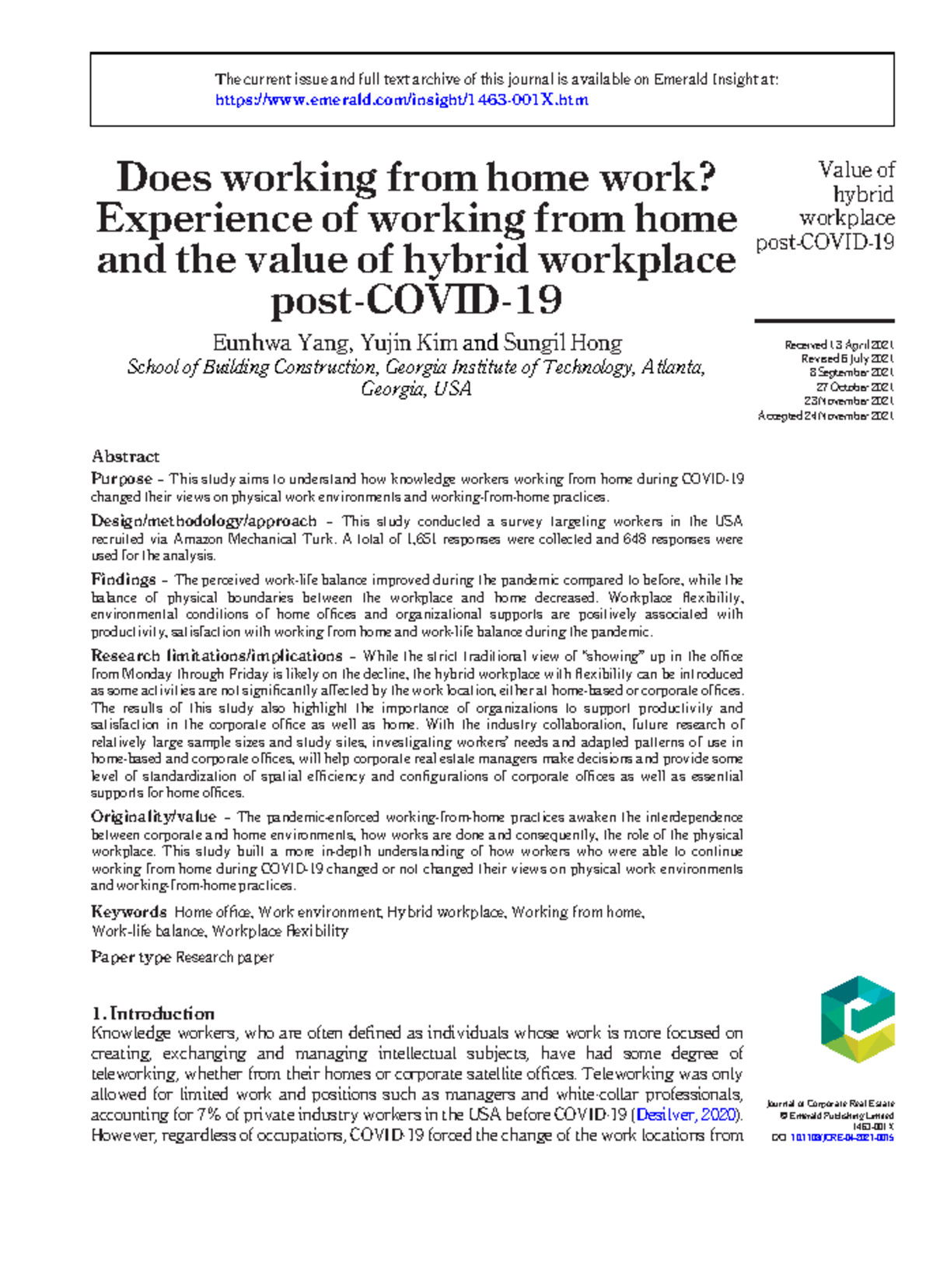 Does working from home work - Does working from home work? Experience ...