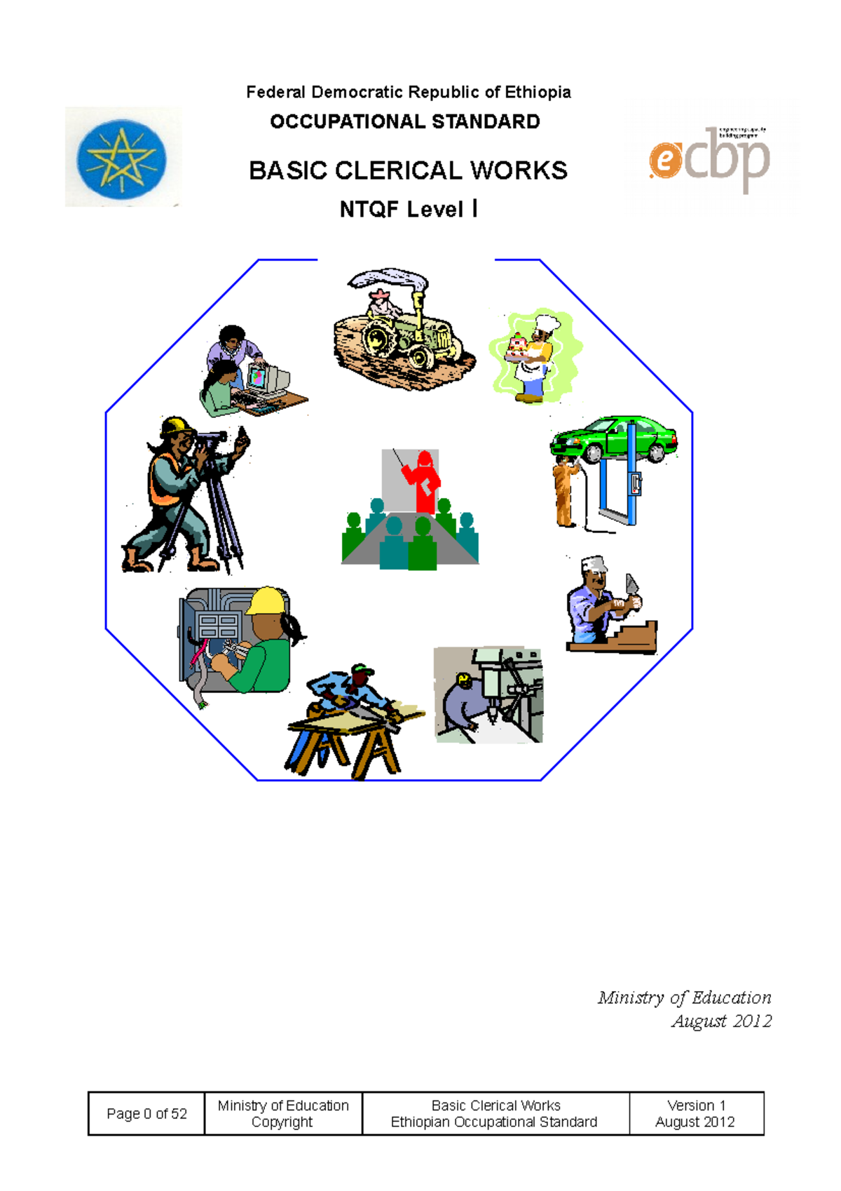 EOS Basic Clerical Works Level I - Federal Democratic Republic of ...